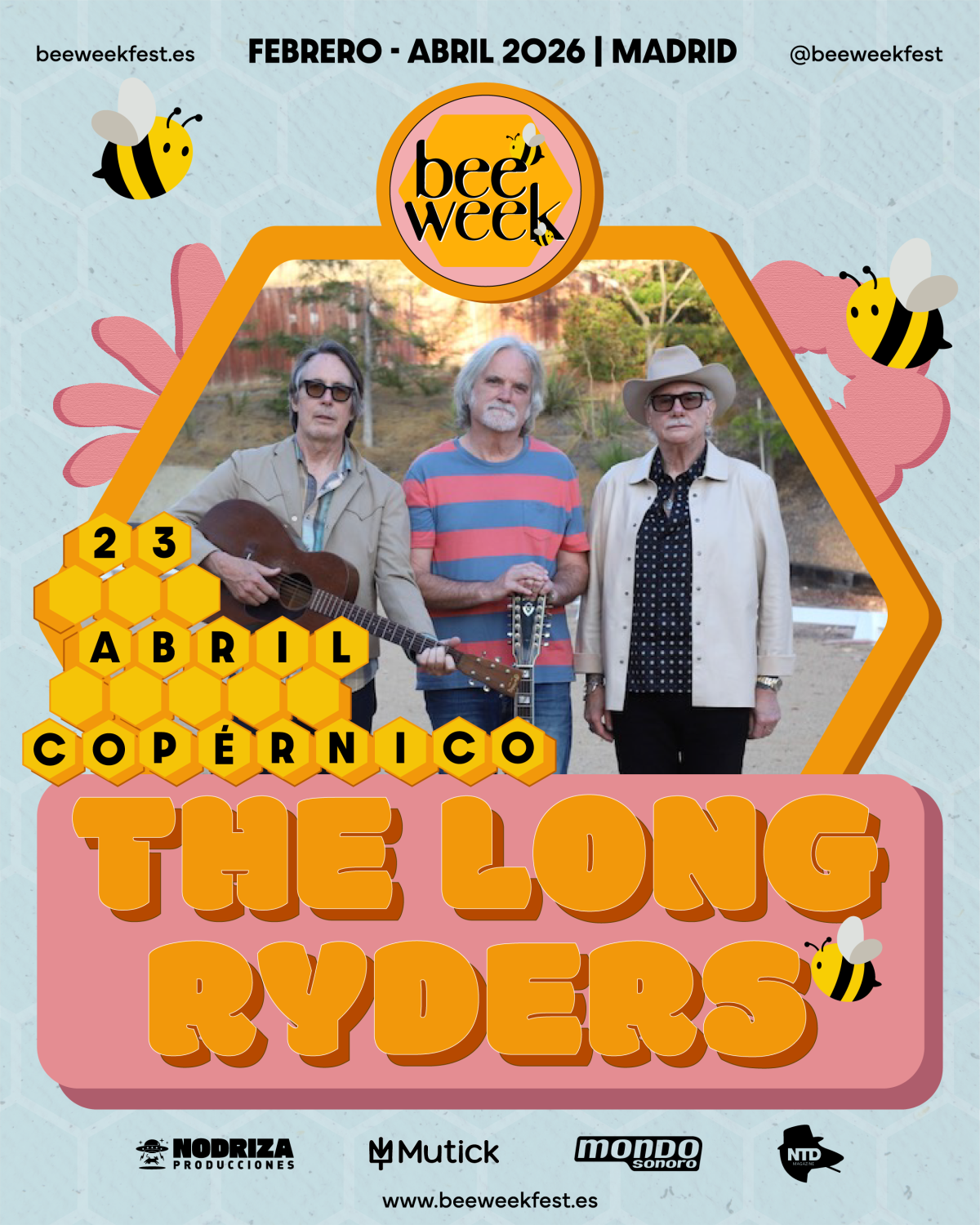 THE LONG RYDERS -23 de Abril - Conciertos Copérnico